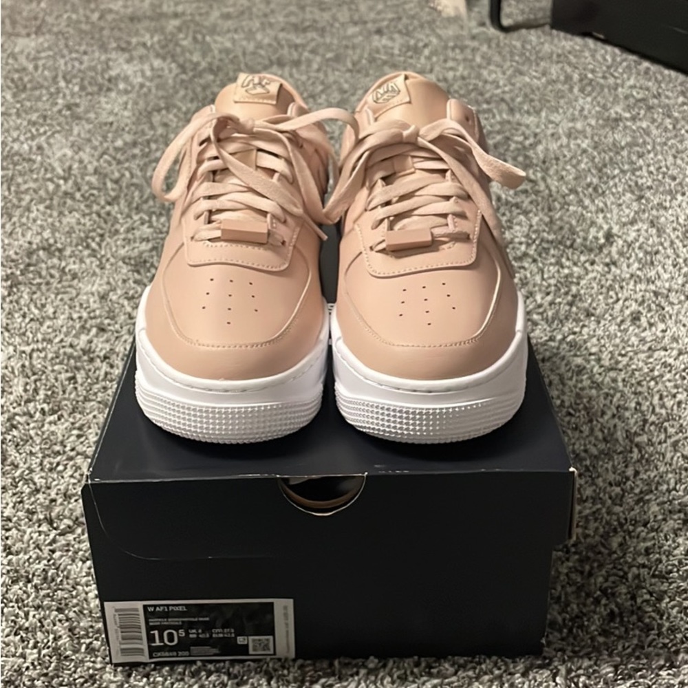 Nike Air Pixels 10.5 Tan Shoes - Gem